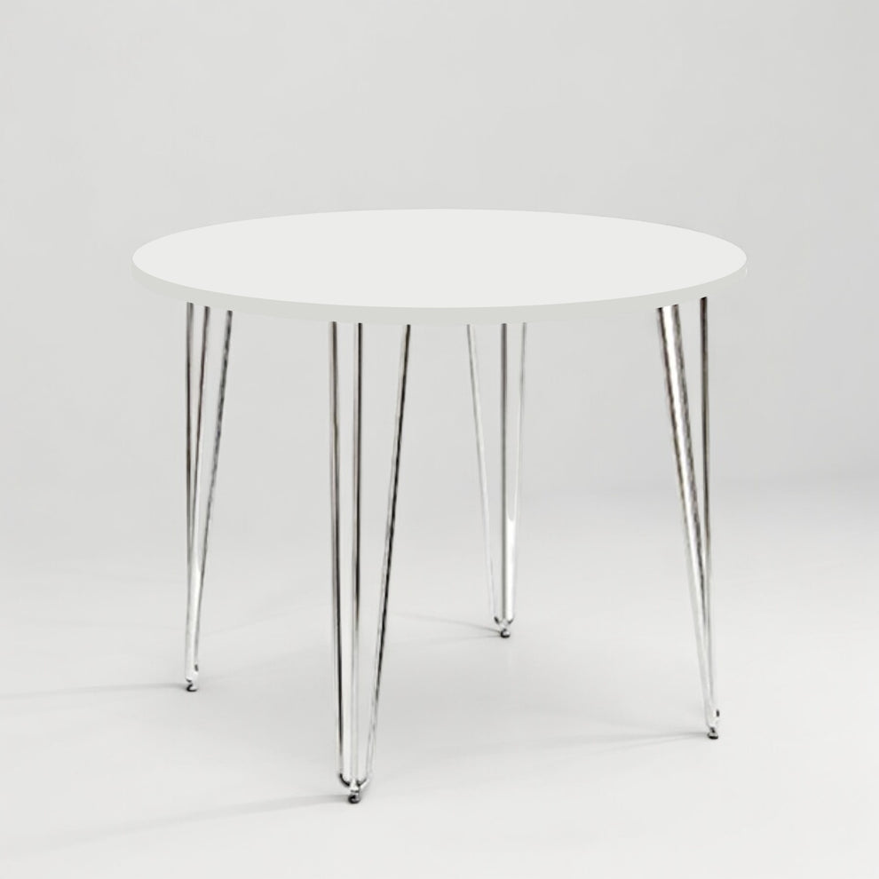 Derzi 90cm Round Dining Table – Aura Furniture
